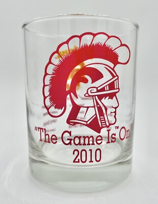 USC Trojans Drink Glass 2010 Head Coach University Southern California ...