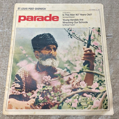 St Louis Post Dispatch Parade Newspaper September 1972 Rothman ...