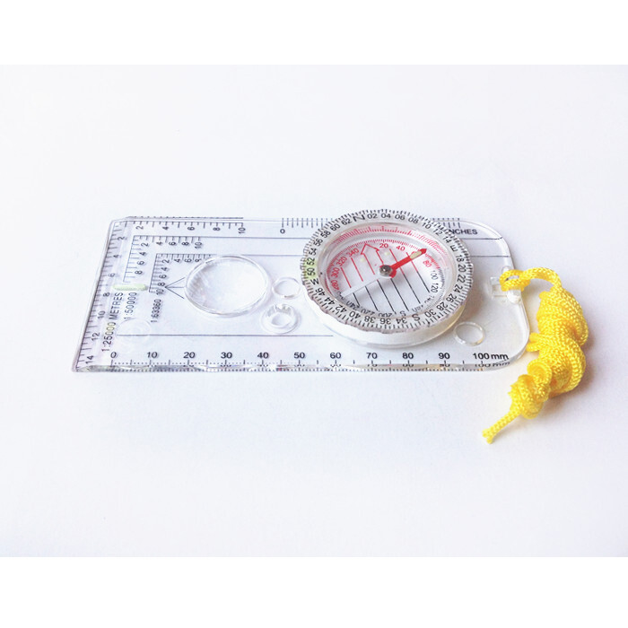 Magnifying Compass Army Scouts Hiking Camping Boating Map Reading ...