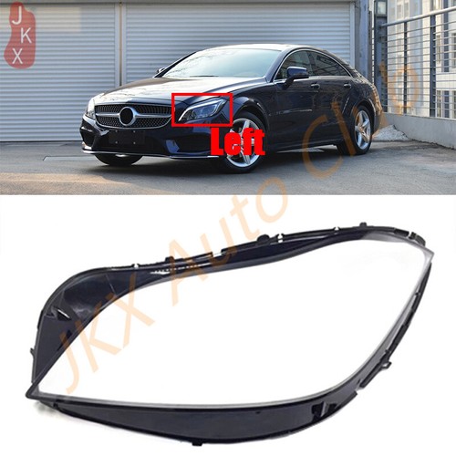 Left Front Headlight Lens Frame + Seal Glue c For Mercedes CLS W218 ...