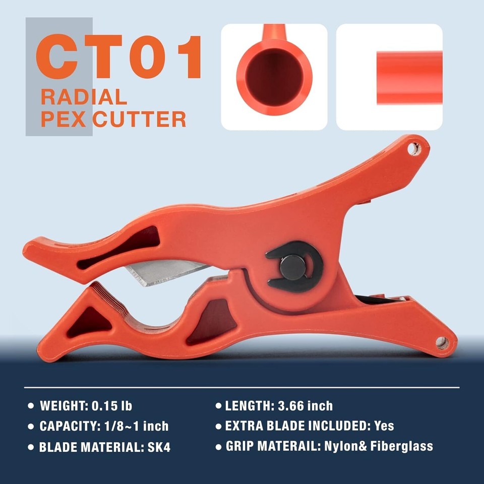 iCrimp Manual Expanding Tool Kit with Auto-Rotation Expansion Heads ...