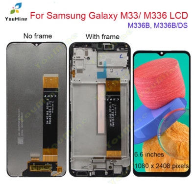 For Samsung Galaxy M33 M336B, M336B/DS LCD Display Touch Screen ...