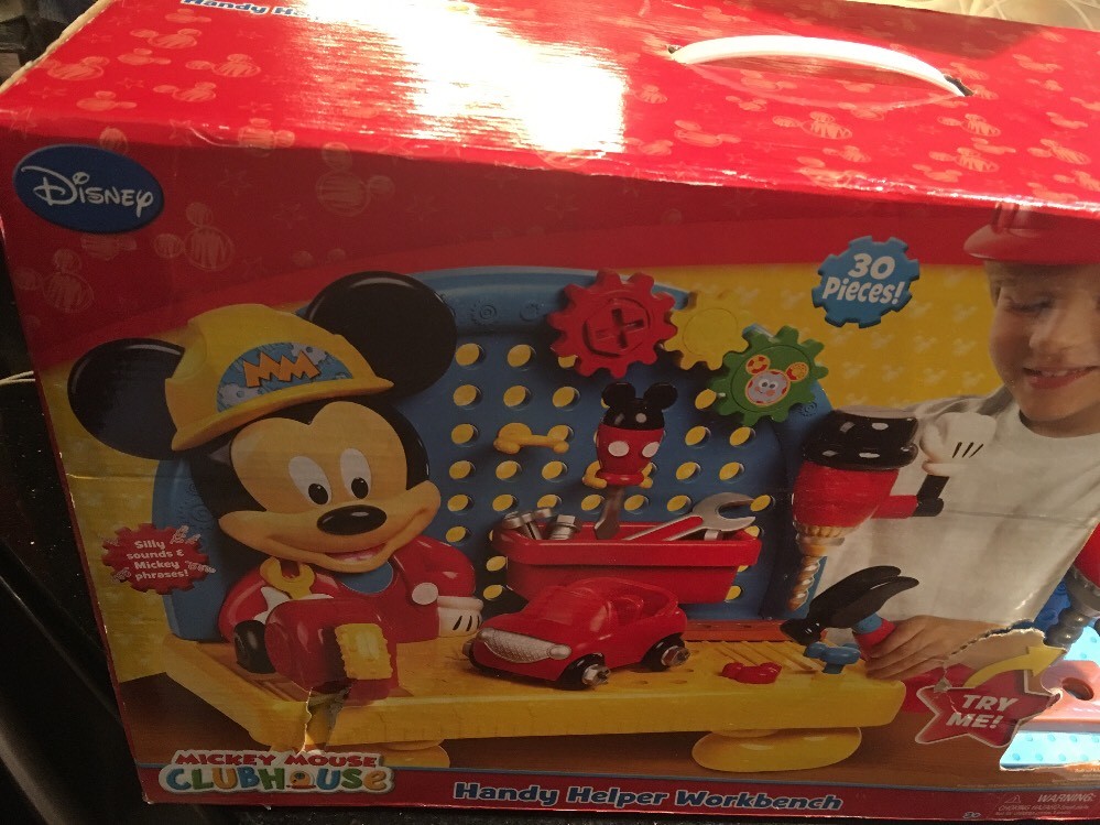 Disney Mickey Mouse Clubhouse Handy Helper Workbench New Wear | eBay
