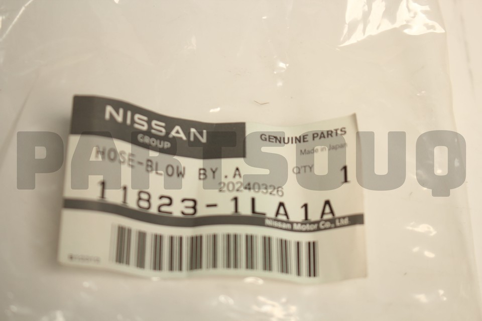 118231LA1A Genuine Nissan HOSE ASSY-BLOW BY,A 11823-1LA1A | eBay