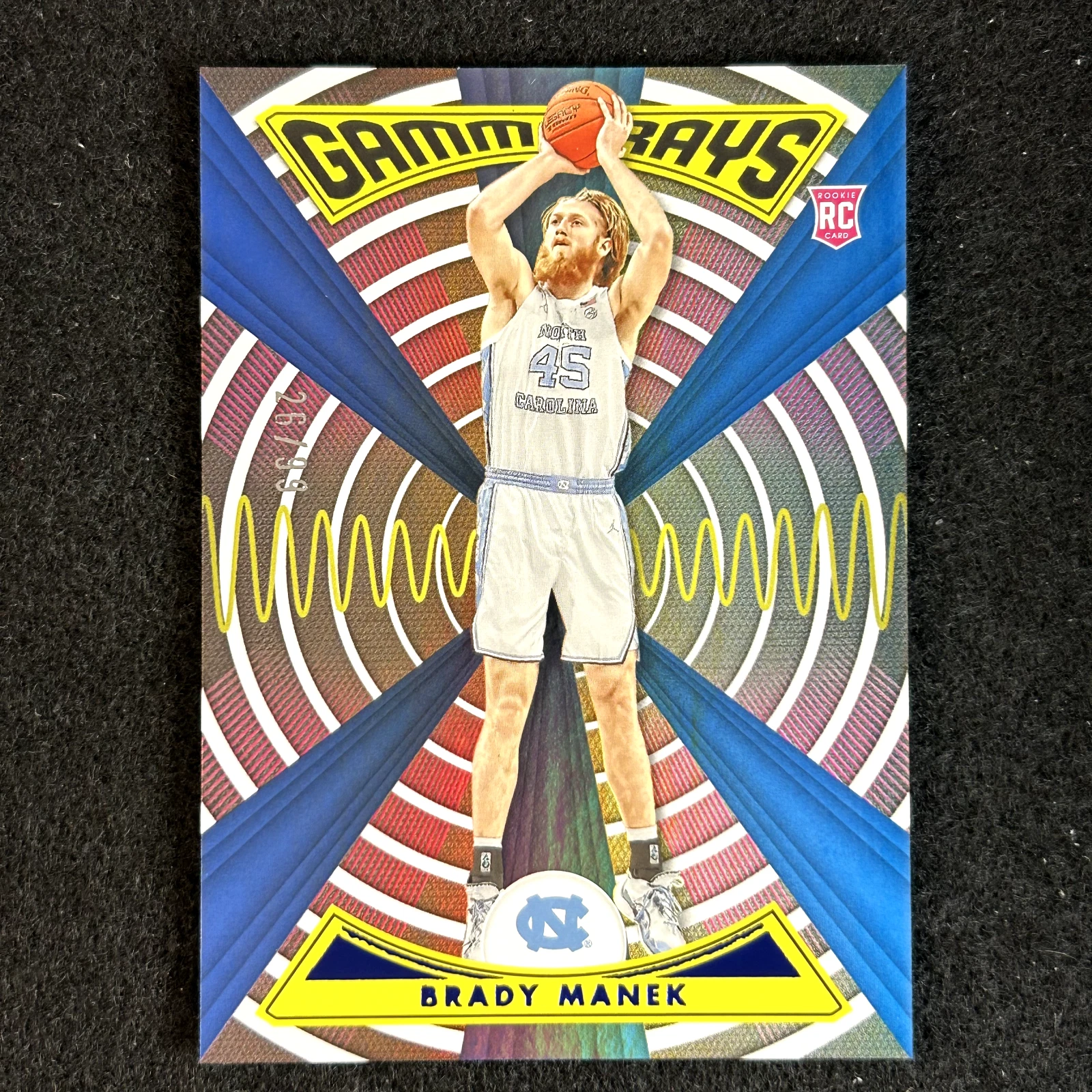 Brady Manek 2022 Chronicles Draft Picks #ZG-BMA Gamma Rays - Blue /99 Price Guide - Sports Card ...