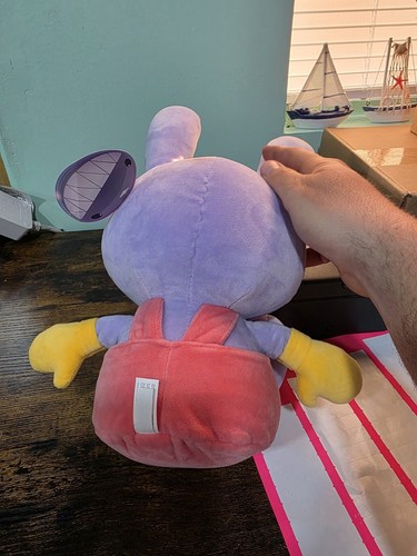 JAX RABBIT THE AMAZING DIGITAL CIRCUS 12" PLUSH OFFICIAL GLITCH ...