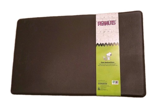 PEANUTS Snoopy Anti-Fatigue SPRINGTIME FLOWERS Kitchen Mat 18” X 30 ...