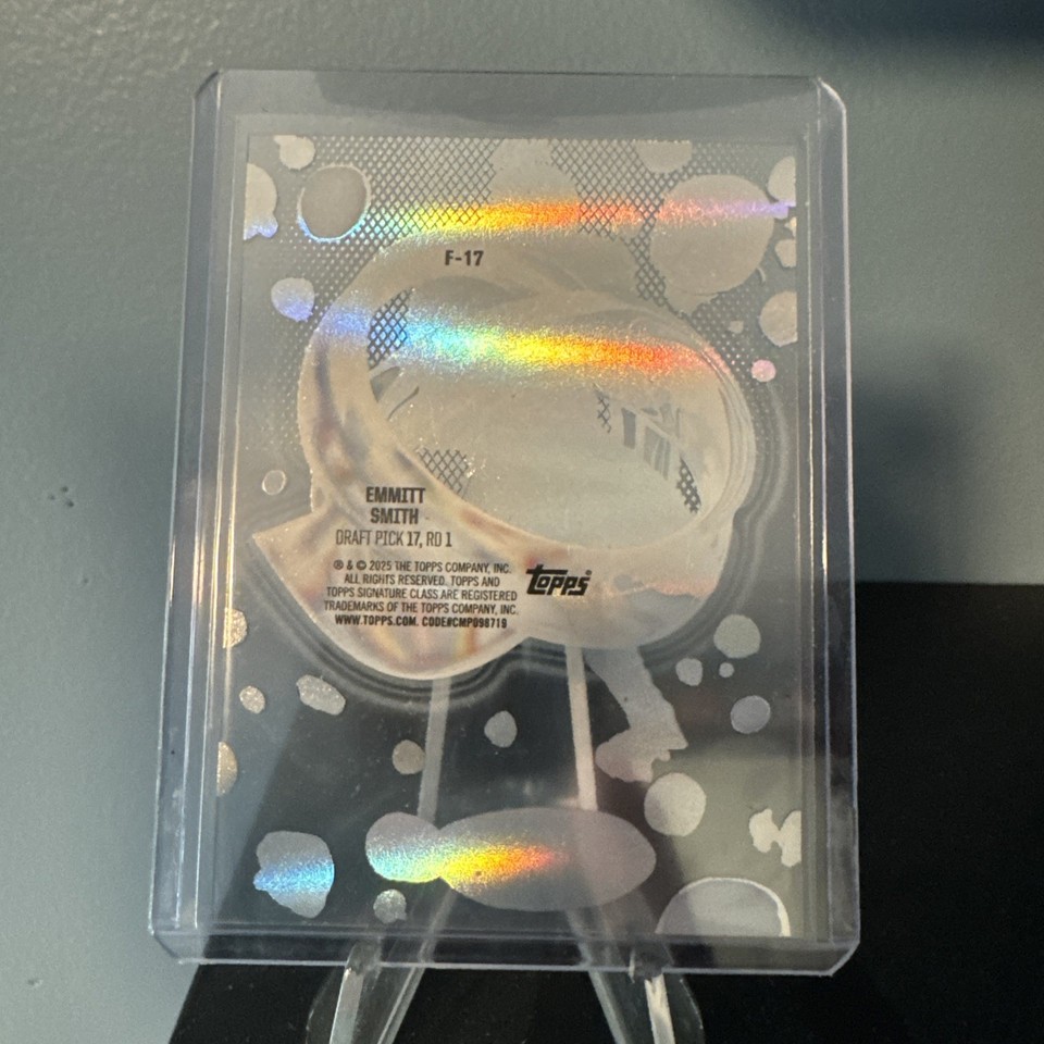 2024 Topps Signature Class Emmitt Smith F-17 Fluidity Variation Case ...
