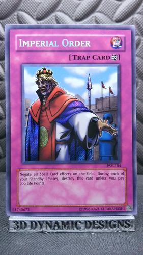 | Yugioh Imperial Order PSV-104 Secret Rare Pharaohs Servant NM 🔥 | | eBay