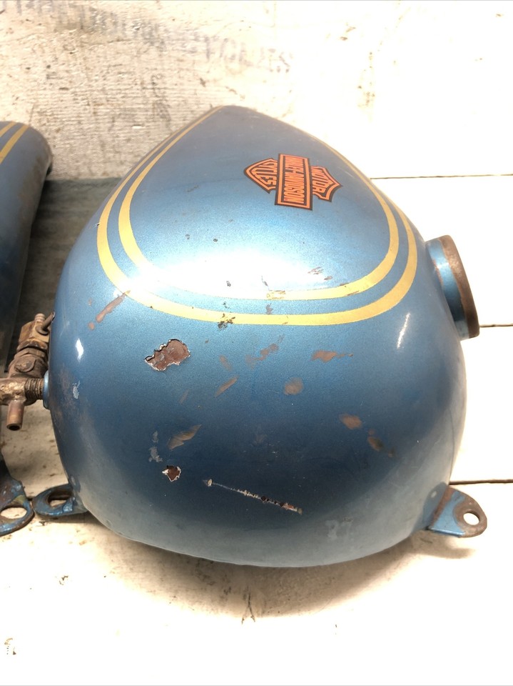 Harley Vintage Chopper Gas Tanks Panhead Knucklehead Shovelhead EL FL ...
