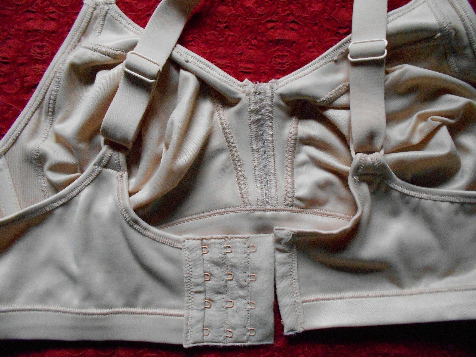 NWOT Bali 38C Support Soft Touch Wirefree Bra 0044 Taupe-RN 15763-Nylon ...