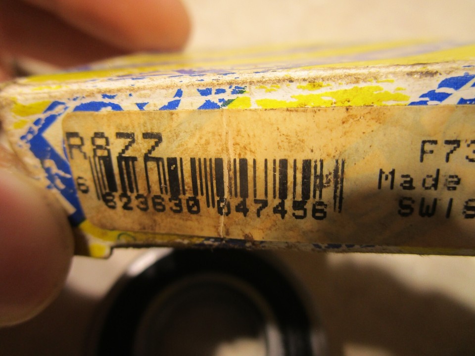 SNR R8ZZ SINGLE ROW BALL BEARING, P0247 | eBay