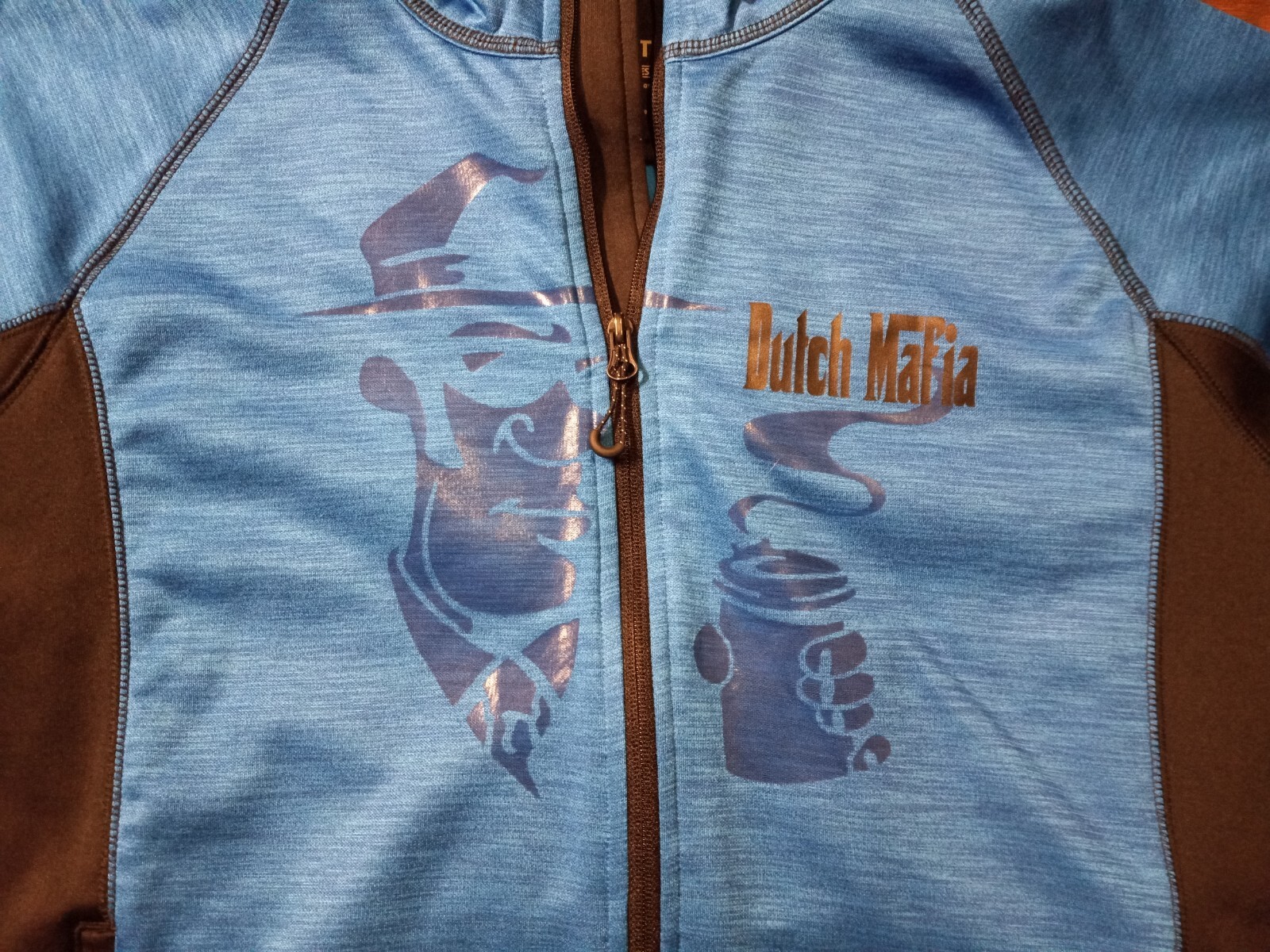 Dutch Bros Brothers Coffee Dutch Mafia Zip-Up Sweatsh… - Gem
