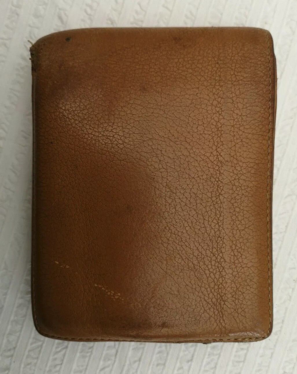 Delvaux Men's Light Brown Leather Bi-fold Wallet Used Condition | eBay