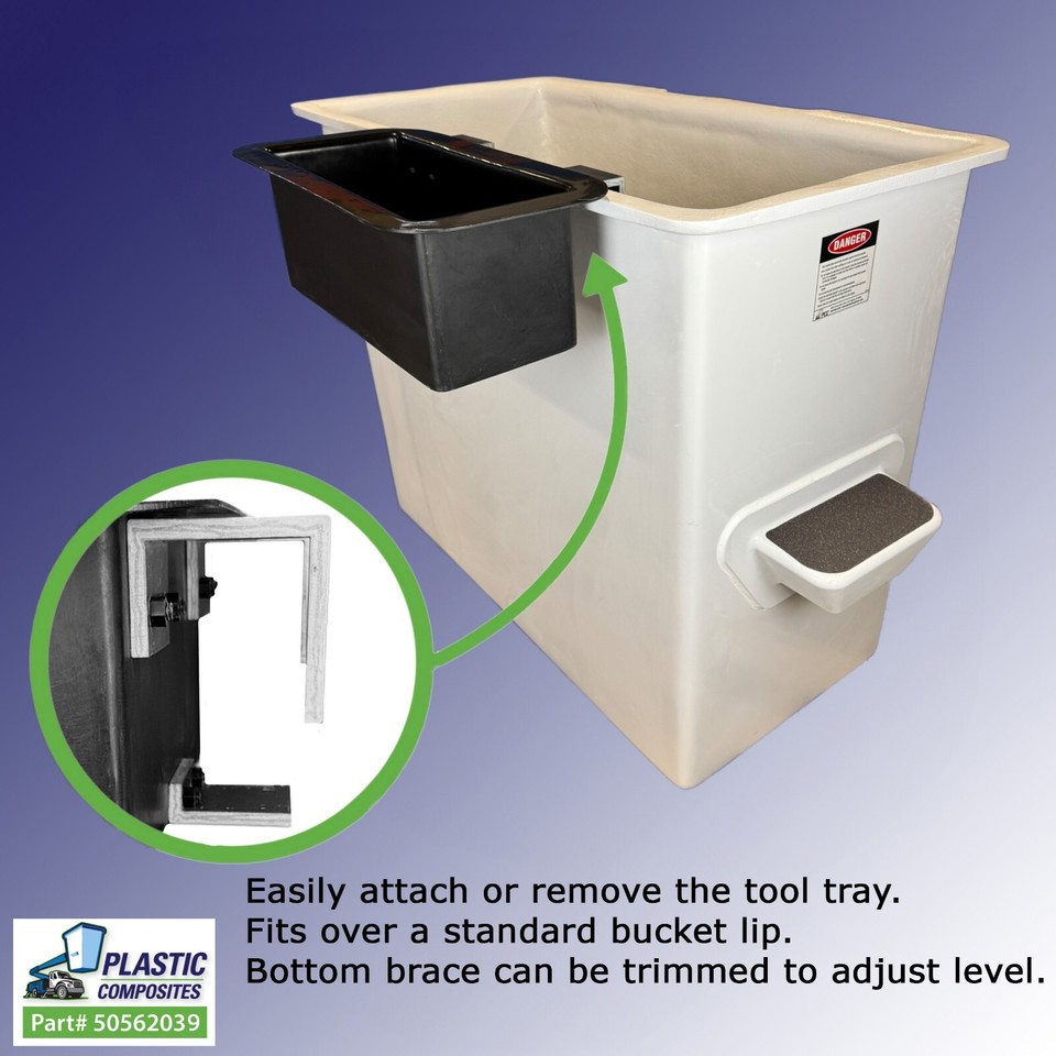 Bucket Truck Parts HEAVY DUTY Plastic Tool Tray (Outside Mount) (2025 ...