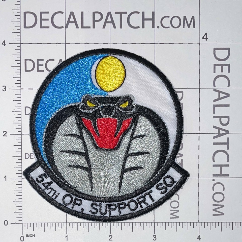 USAF 54th OSS Operations Support Sq Holloman Patch Hook & Iron-On Repro ...