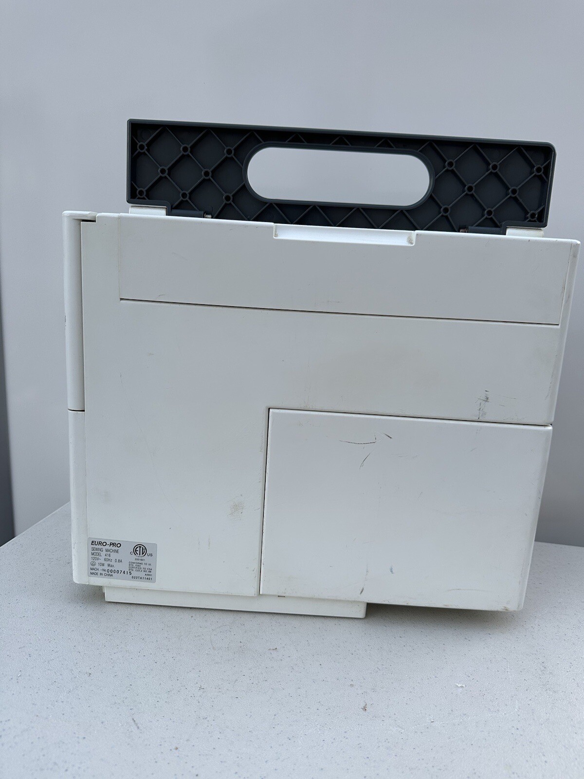 Euro Pro Model 416 Mechanical Sewing Machine Rare! Tested | eBay