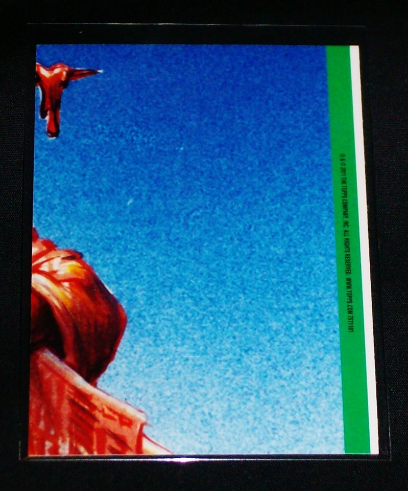 GPK 2011 Flashback Series 3 GOLD Border Parallel Card #22a Shorned SEAN ...