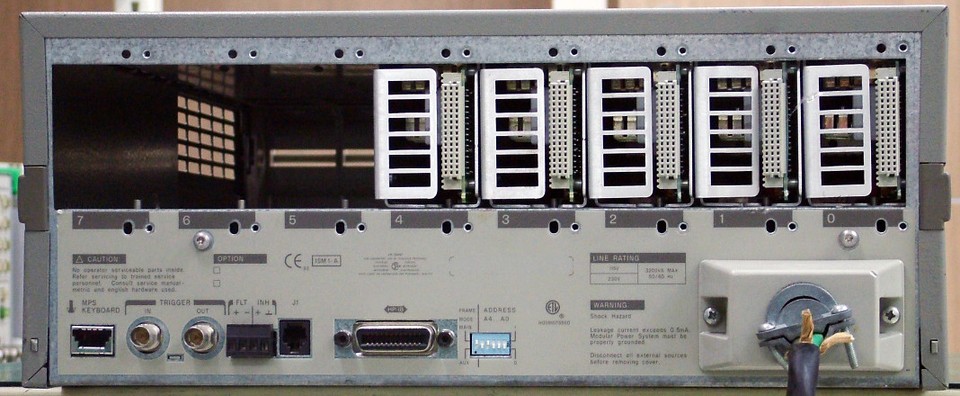 Agilent 66000A Power Supply DC High density 1200W mainframe only, HP ...