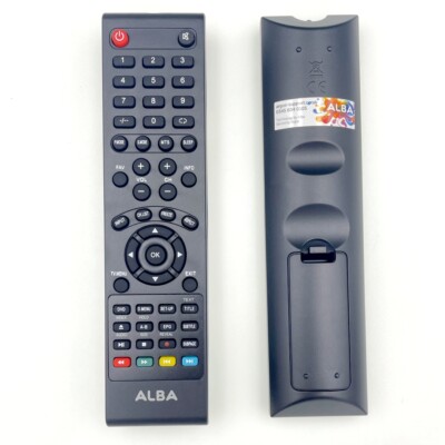 New Original ALBA TV Remote Control For VL19HDLED 19 Inch HD Ready ...