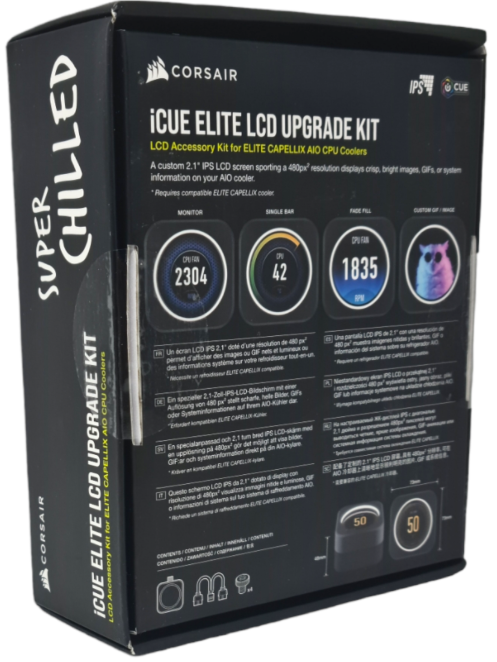 Corsair iCUE Elite CPU-Kühler LCD Display Upgrade Kit Schwarz (CW ...