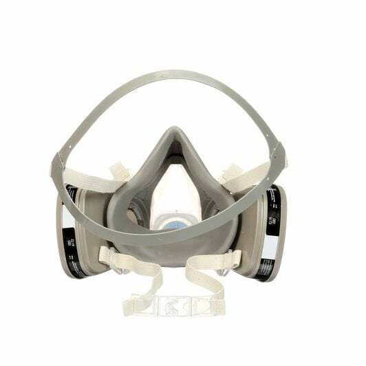 3M Disposable Half Face Respirator Facepiece Mask Organic Vapor ...