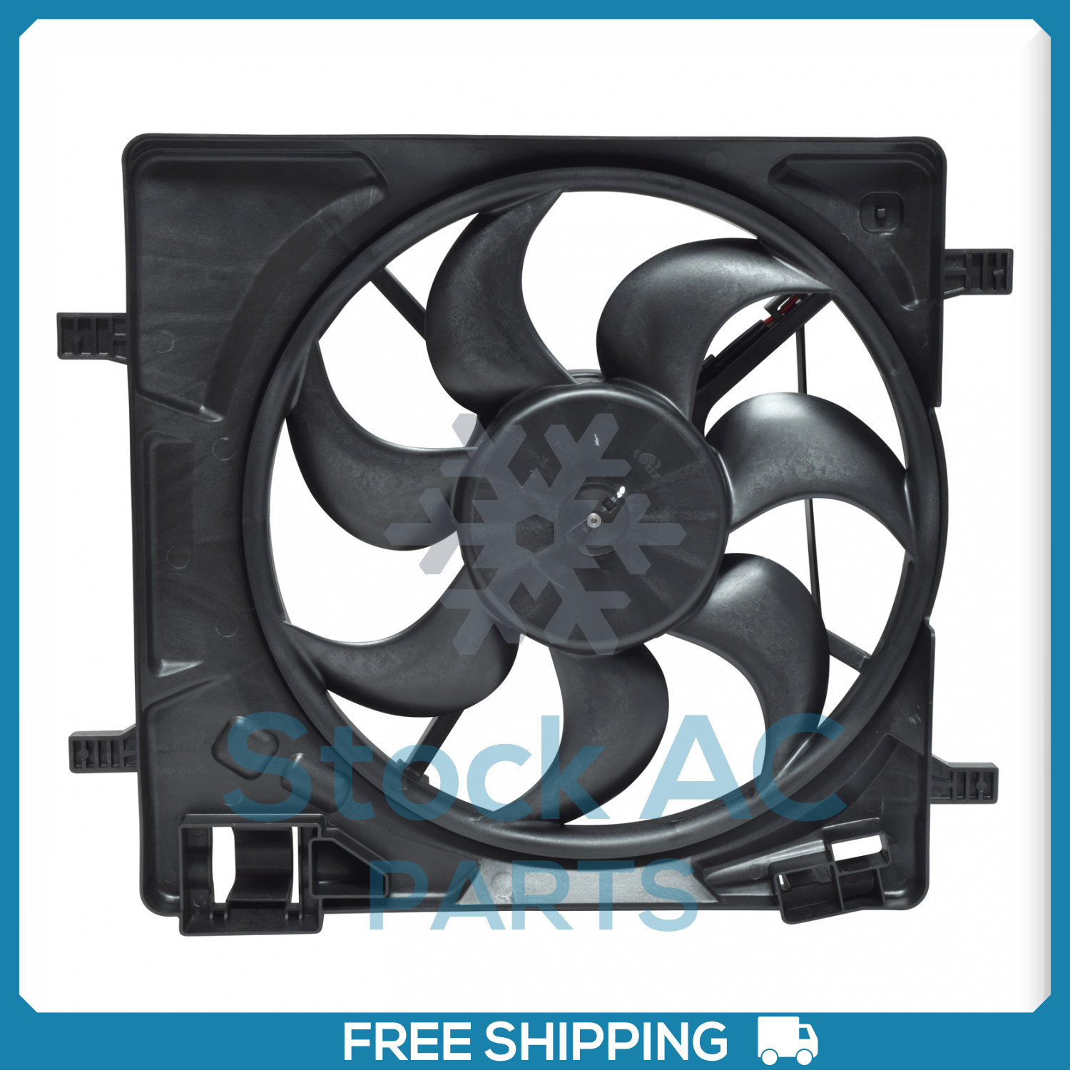 Fit Chevy Spark Radiator/Condenser Cooling Fan 2013 2014 2015 Fit ...