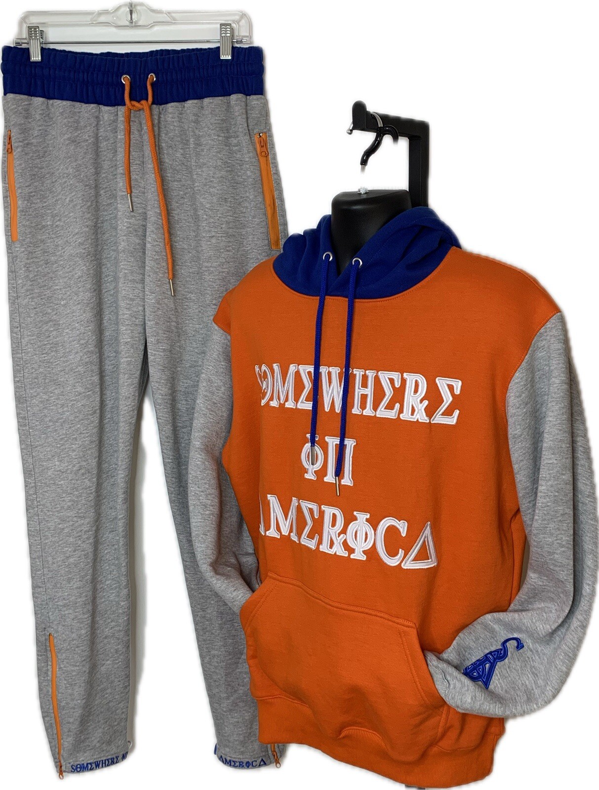 SIA Collective Hoodie Sweatpants Mens XL Somewhere In America Greek ...