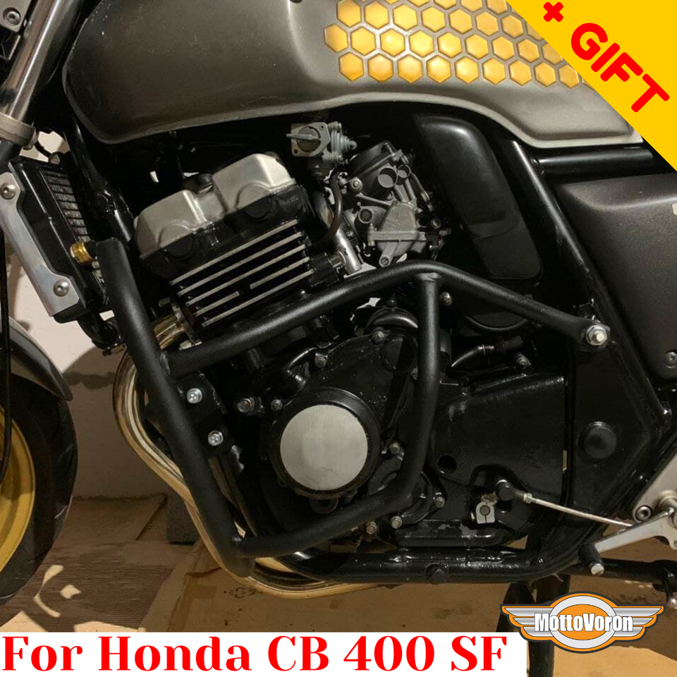 For Honda CB 400 SF engine guard CB 400 Super Four crash bars (1992 ...