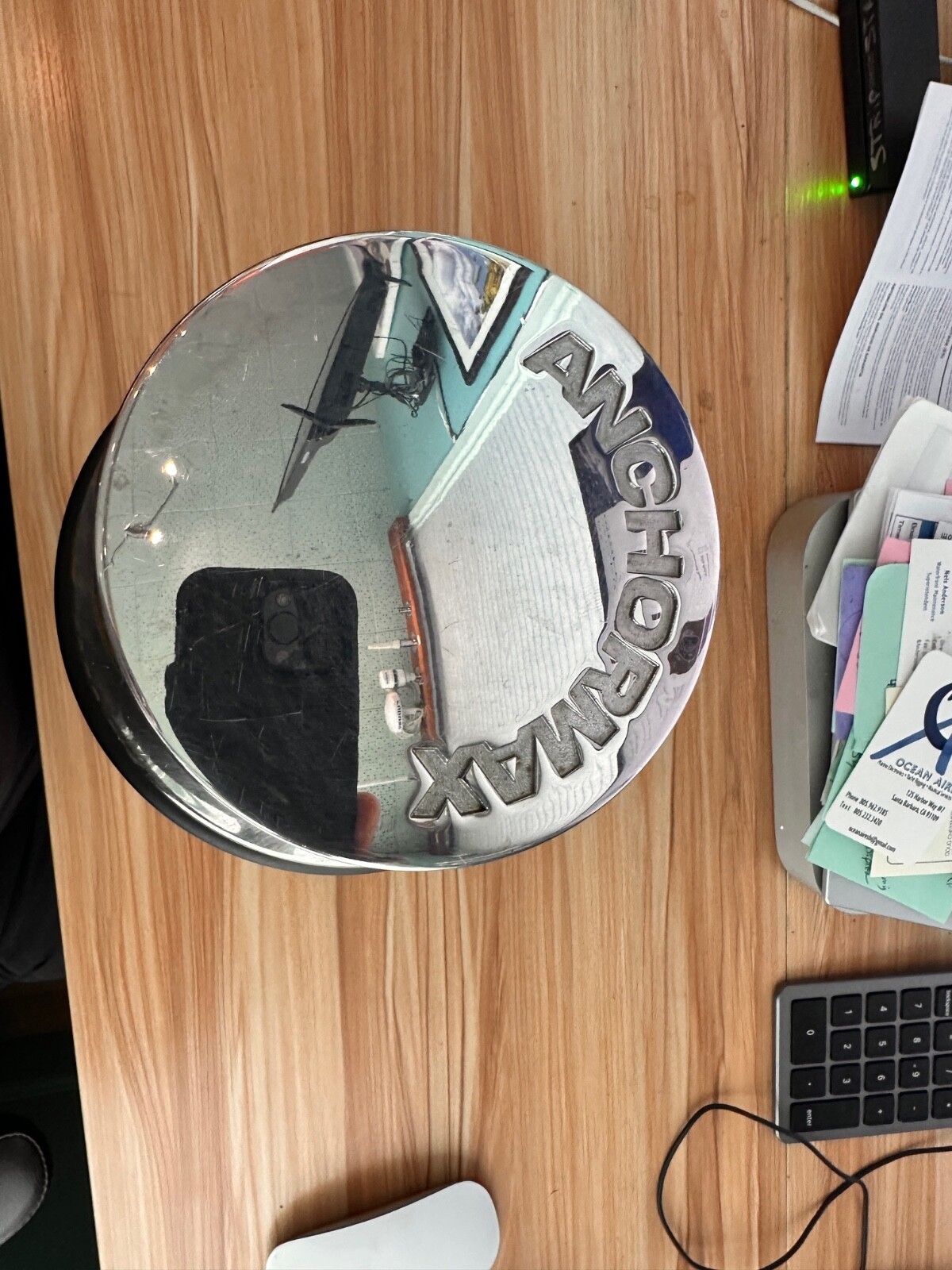 Vetus Maxwell Anchormax electric capstan windlass 12v 500W stainless steel | eBay