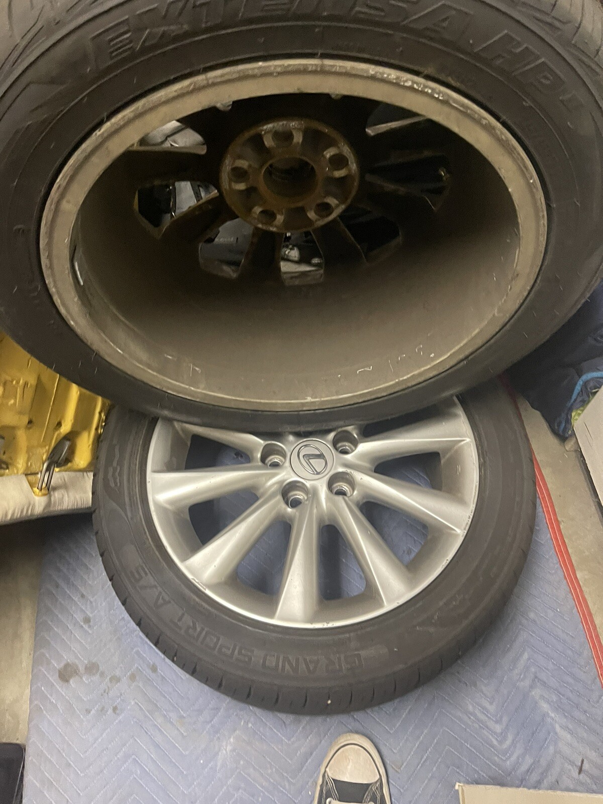 Lexus IS250 2010 17" Factory OEM Wheel Rims (Set Of Four). Tires ...