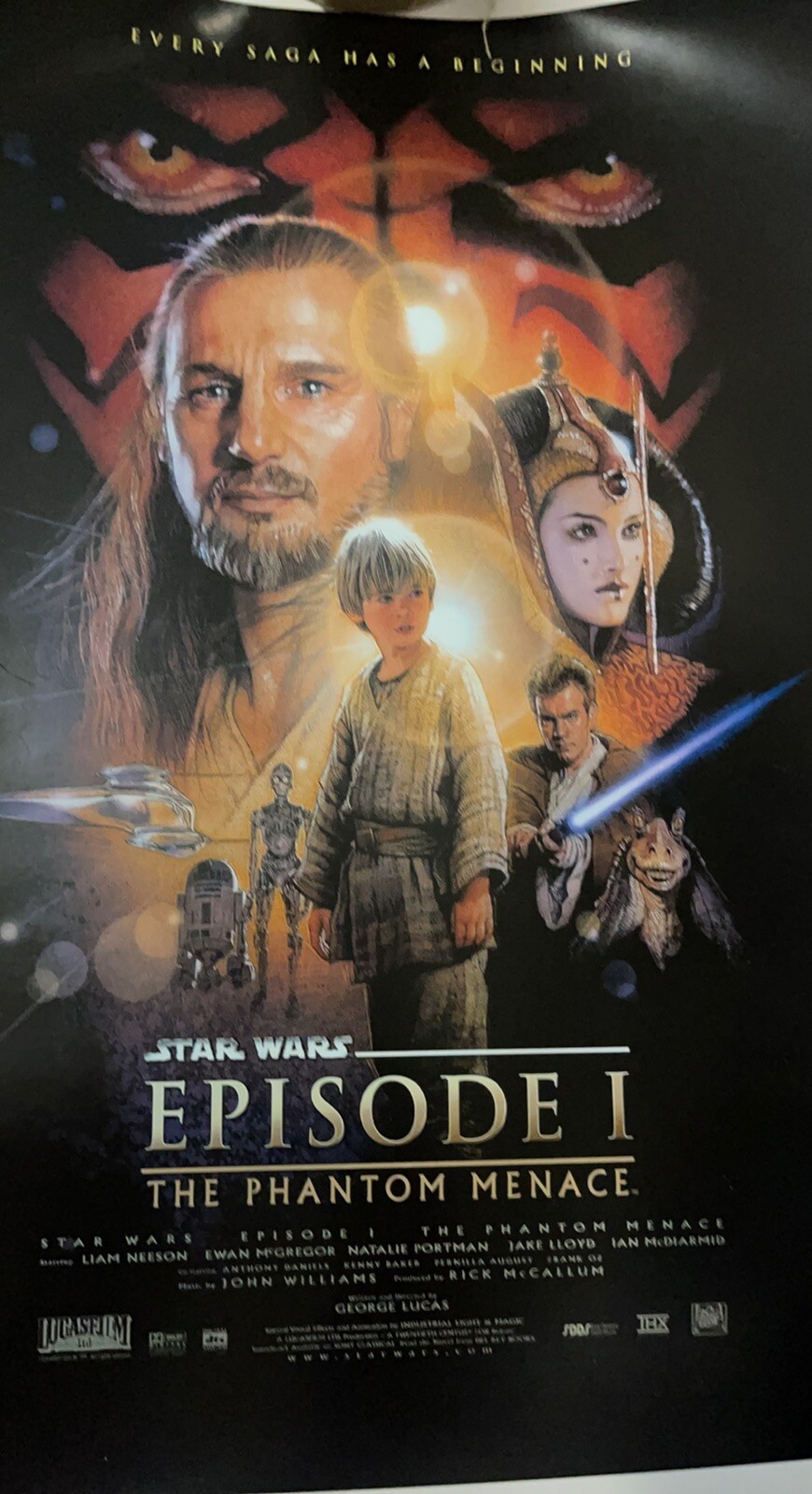 The Phantom Menace Movie Poster