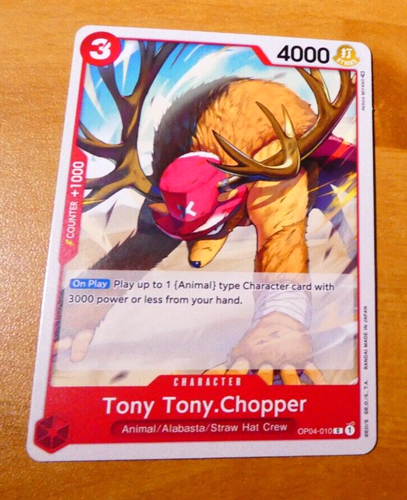 ONE PIECE KINGDOMS OF INTRIGUE ENGLISH CARD GAME CARTE OP04-010 EN ...