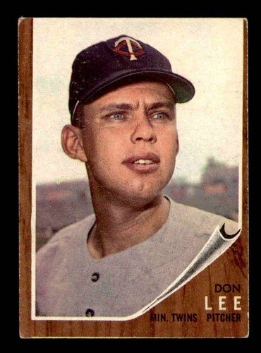 1962 Topps #166 Don Lee VG/VGEX X2793445 | eBay