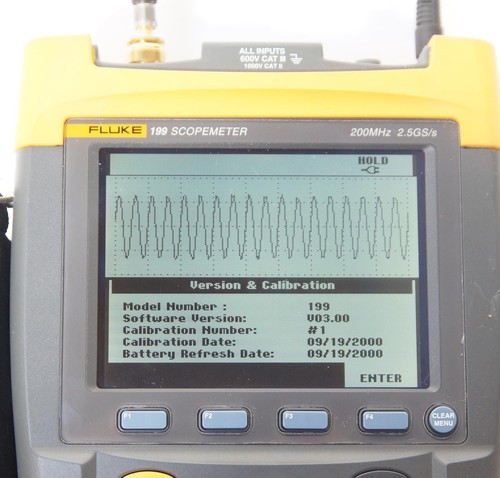 Fluke 199 200MHz 2.5GS/s Digital Oscilloscope Scopemeter Multimeter | eBay