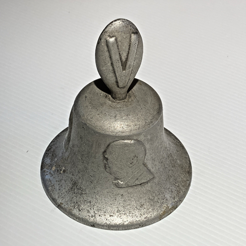 VINTAGE WW2 VICTORY BELL CAST FROM GERMAN AIRCRAFT FOR RAF BENEVOLENT ...