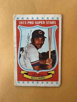 1973 Kellogg's Pro Super Stars - Billy Williams #10 Chicago Cubs | eBay