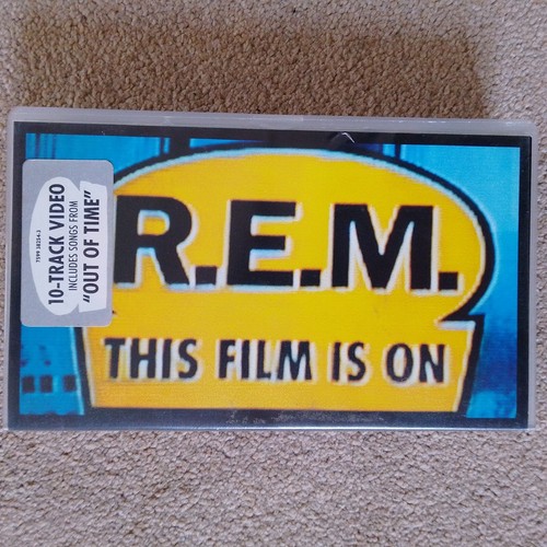 R.E.M. rem This Film Is On VHS 1991 10 track video stereo Losing My ...