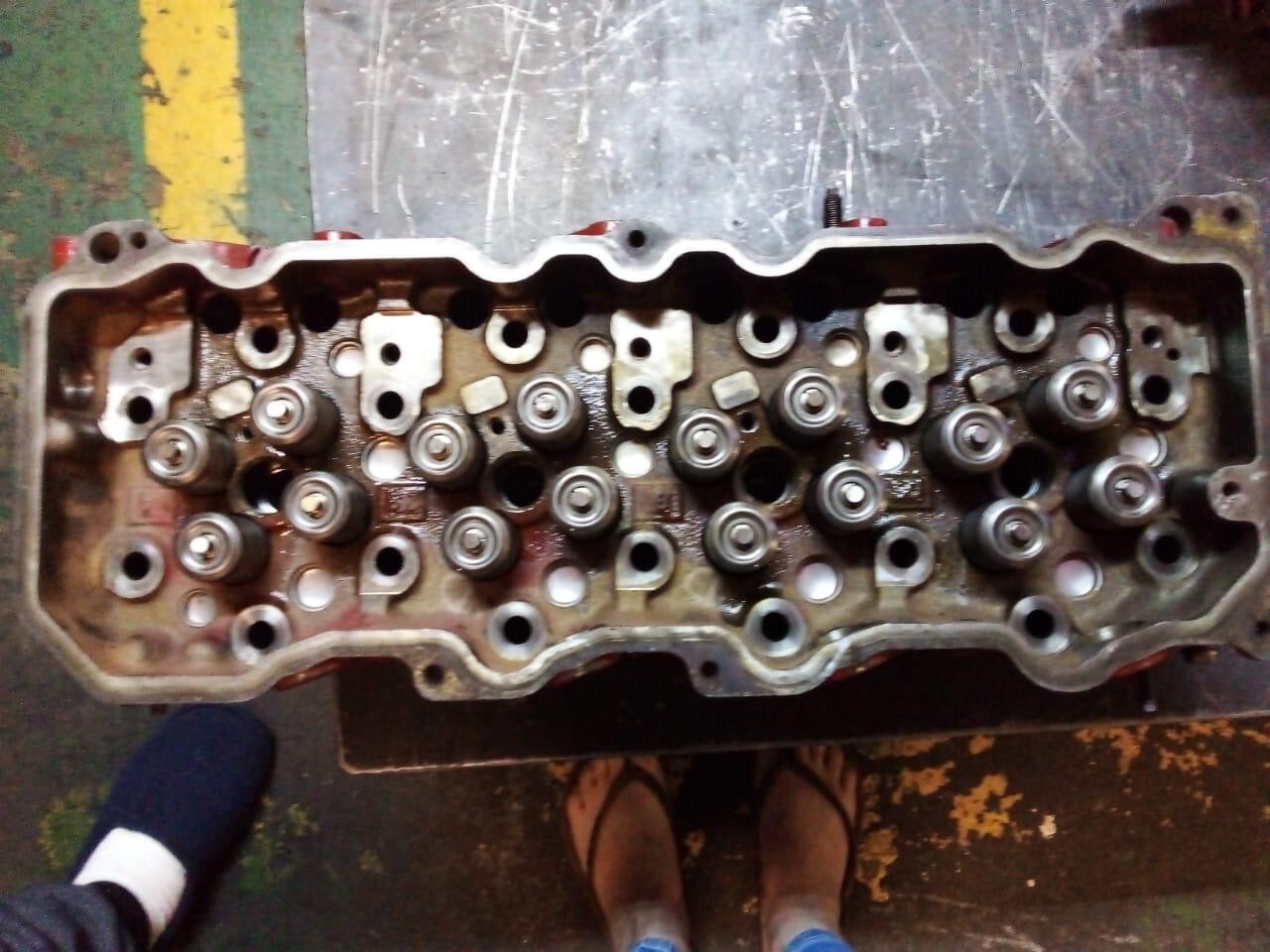 HINO Complete Cylinder Head Valve & Spring kit for Hino N04C Kobelco ...