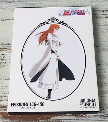 VG Bleach Uncut Box Set: Volume 9 Episodes 146-156 DVD, Authentic US ...
