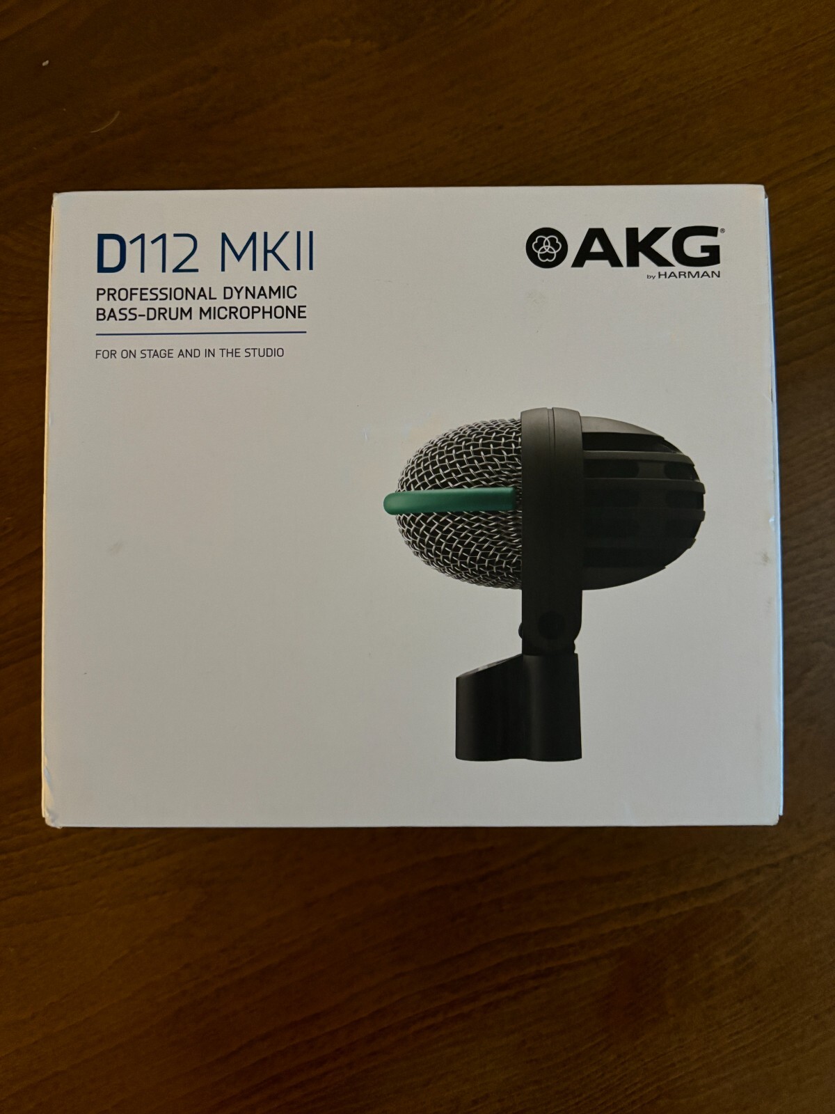 Genuine AKG D112 MKII Professional Dynamic Bass Drum Microphone MINT ...