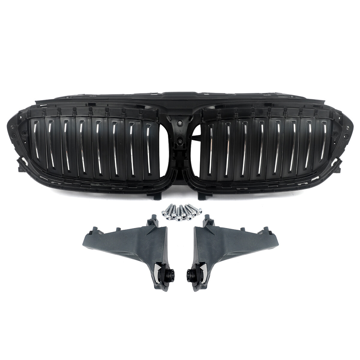 For BMW G30 G31 530i M550i 2017-2020 Front Radiator Grille Active Air ...