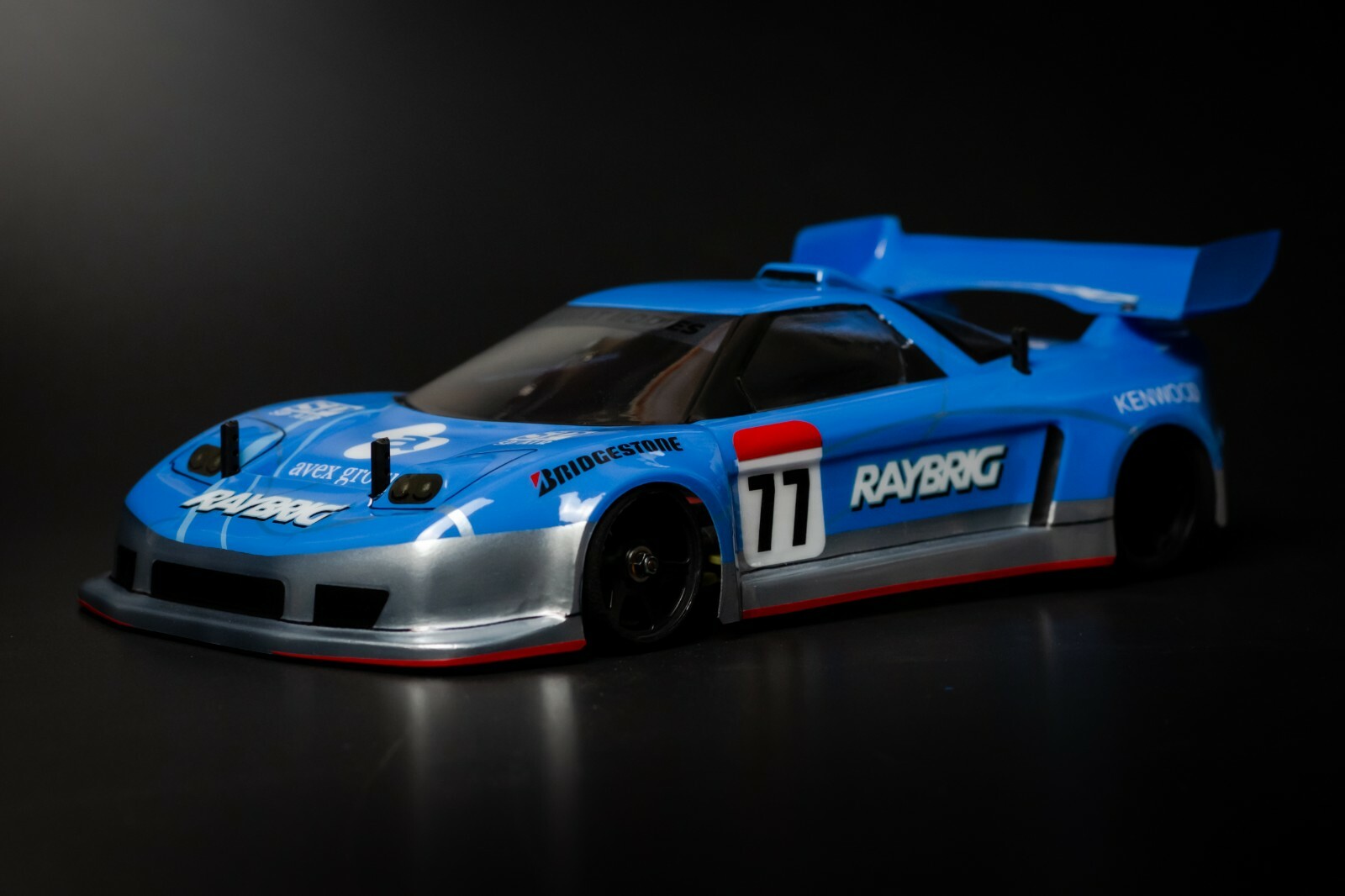 PHAT BODIES 'NSX-R' GT12 LMGT3 body shell Schumacher Atom Zen Mardave 1 ...