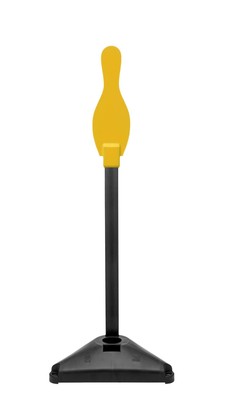 RTS Targets Bowling Pin Target Kit,Yellow, fx-rtbptk-y Polymer Target ...