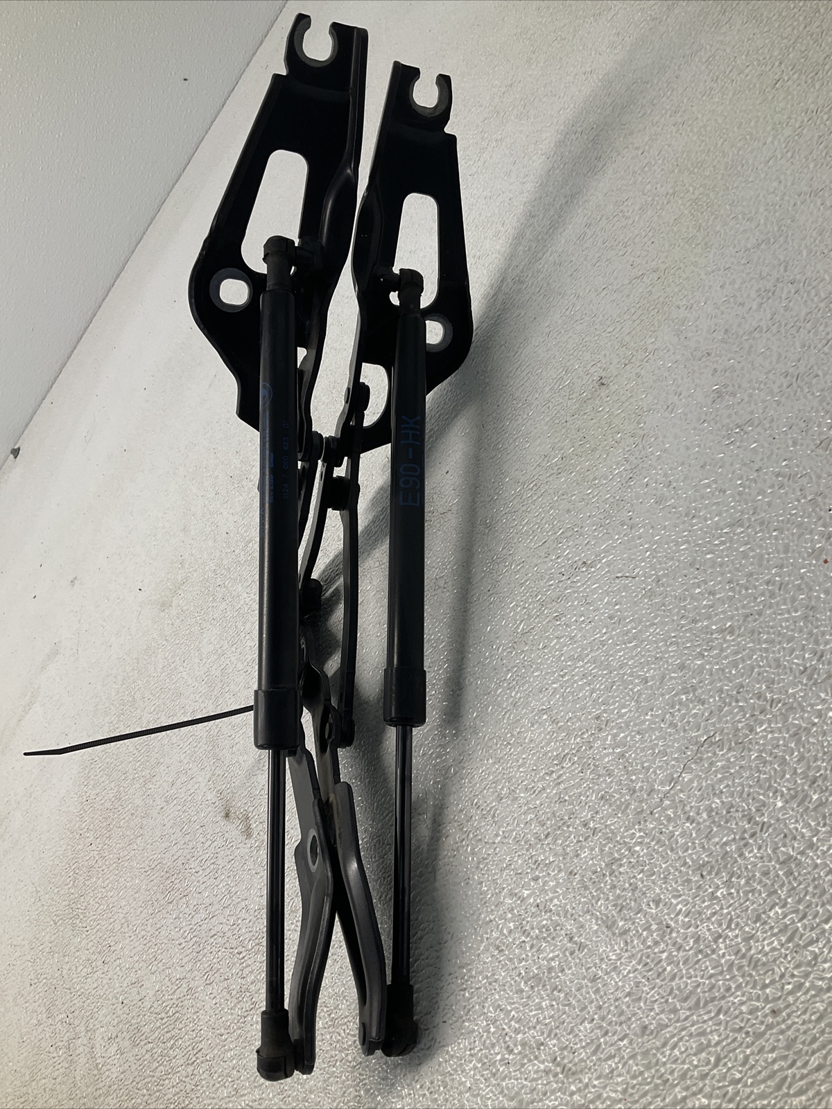 2006-2008 BMW E90 328XI REAR LEFT & RIGHT TRUNK LID HINGES SET OEM ...