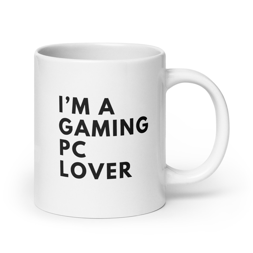 I'm A Gaming PC Lover Mug For Video Game Fan, Gaming Mug, Gamer Gift | eBay