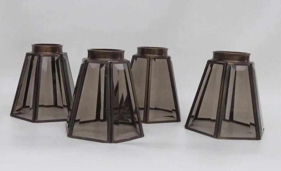 Vintage Ceiling Fan Light Shades | Shelly Lighting