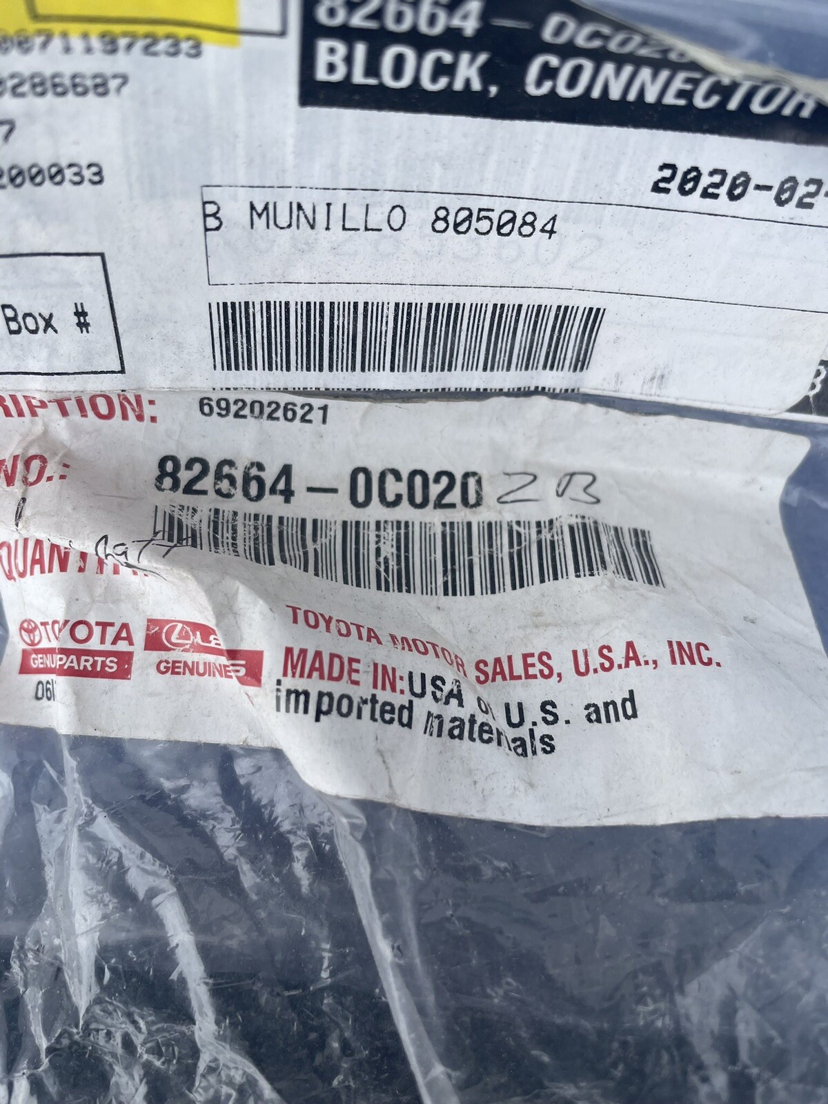 TOYOTA 826640C020 for sale online | eBay