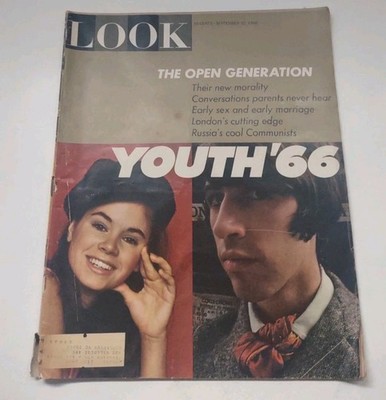 SEPT 20 1966 LOOK vintage magazine YOUTH | eBay