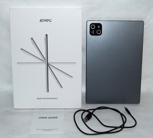 NEW Atmpc 10.1" Android 14 Tablet 64GB 2.4Hz/5GHz Wi - Fi 6 Ultra High ...